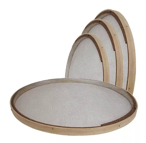 Peneira Com Aro De Madeira – Deposito Emanuel